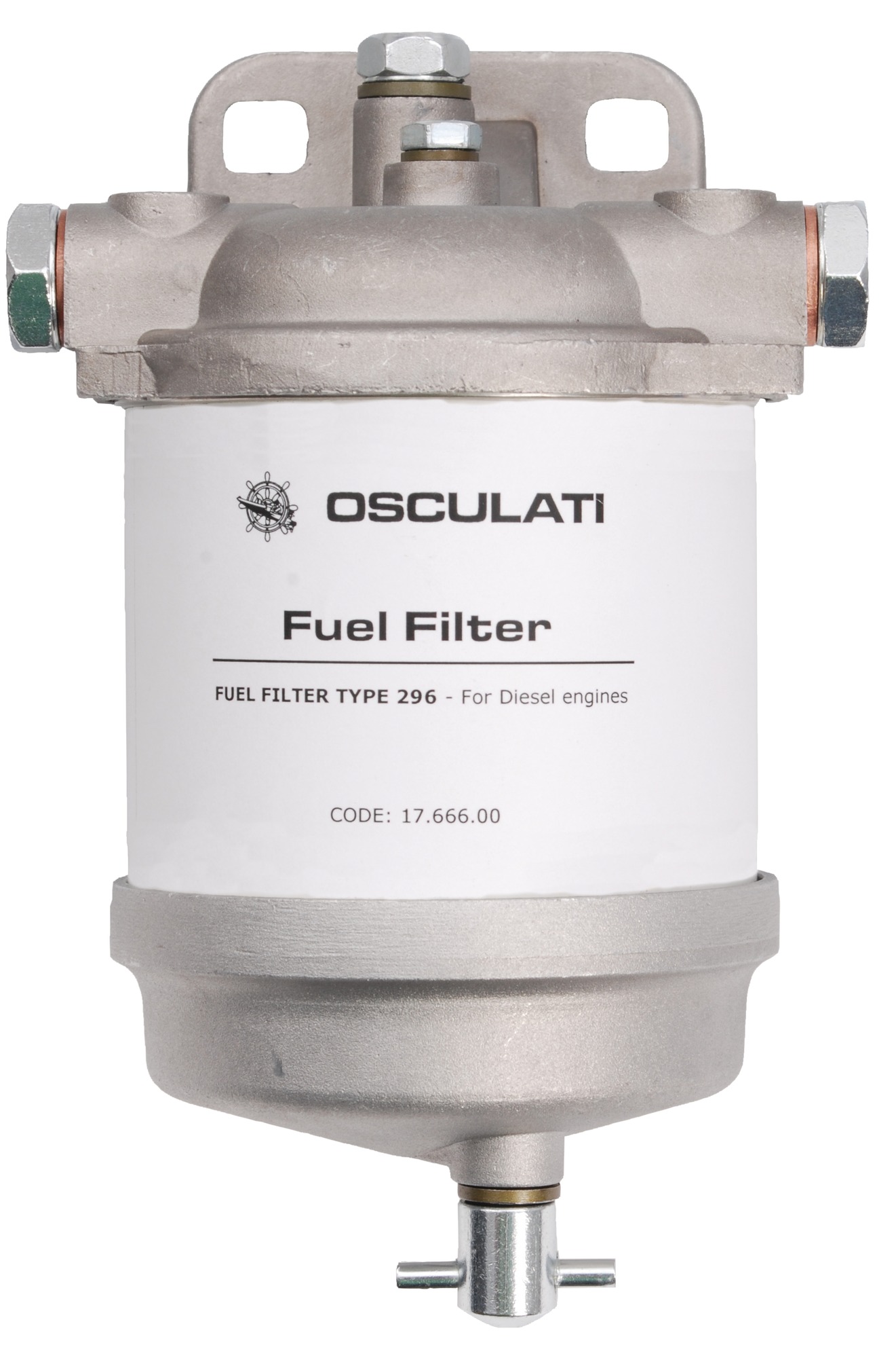 Osculati Diesel suodatin CAV 296 w/water drain - Venepori.fi verkkokauppa