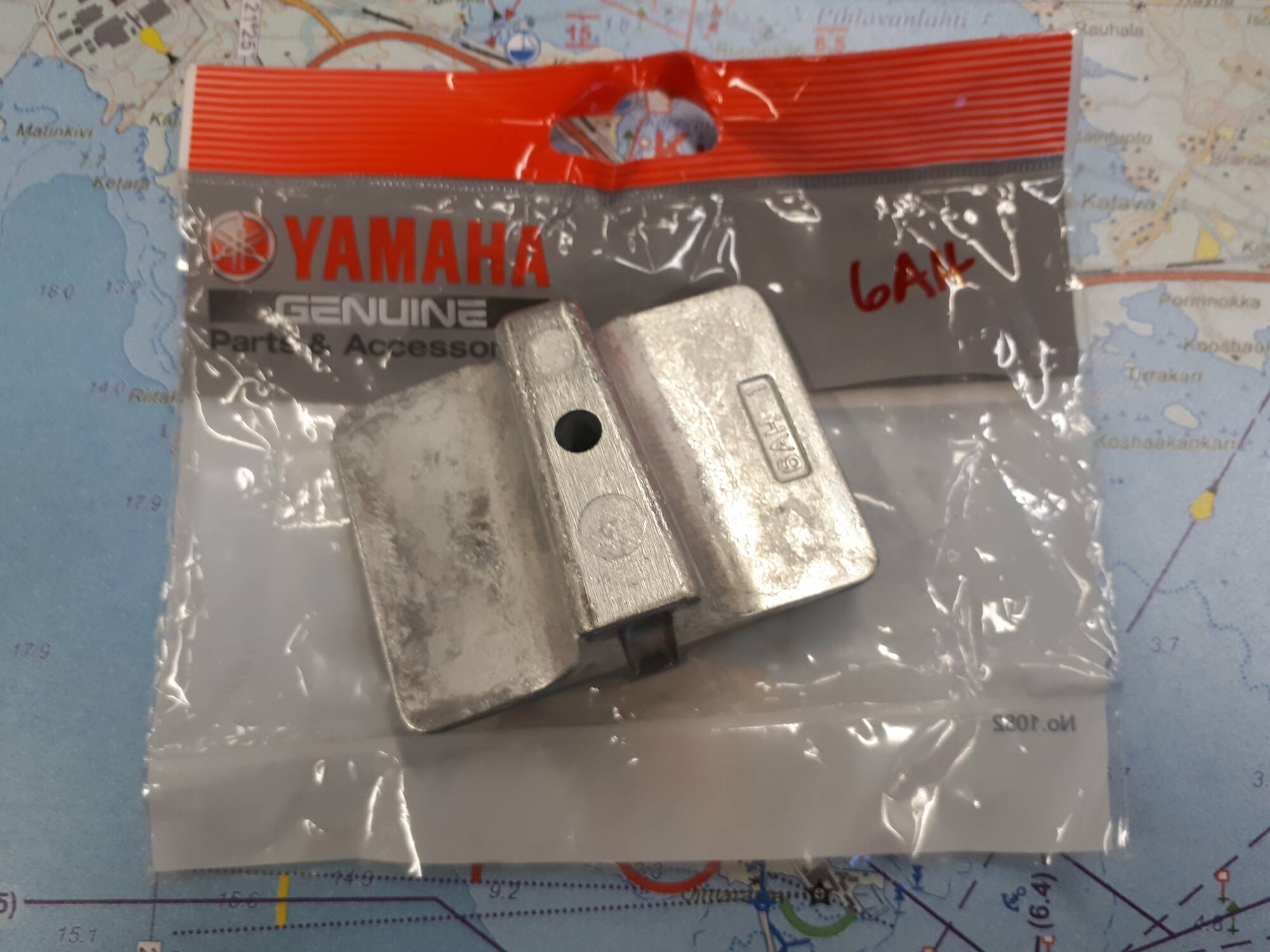 Anodi Yamaha Lower Casing F15/F20B - Venepori.fi verkkokauppa