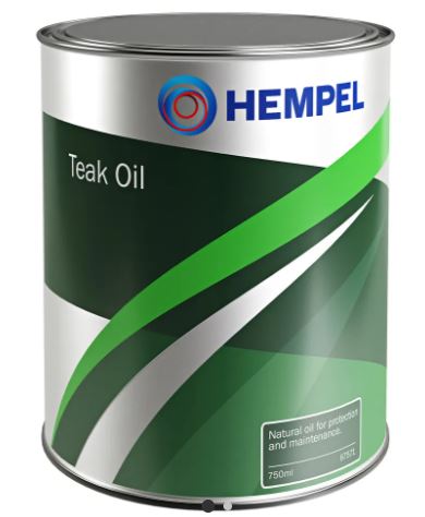 Teak Oil/Tiikkiöljy 0,75L Hempel - Venepori.fi verkkokauppa